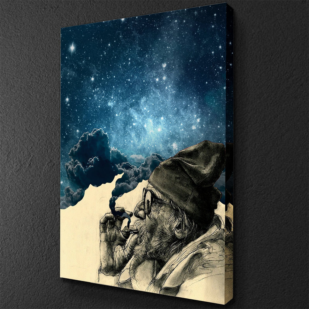Vertical Smoke & Wonder Canvas - eBazaart